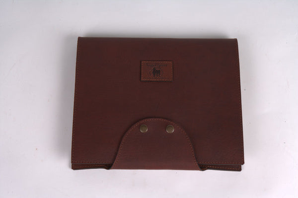 Leather Truck Logbook Cover – Rugged Luxury
